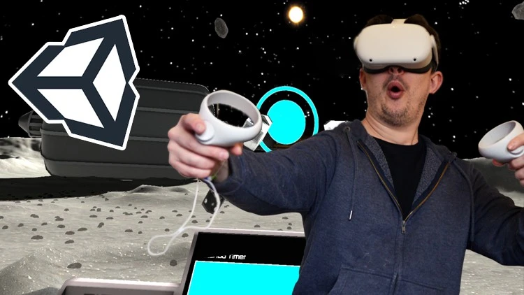Unity Vr太空射击游戏教程learn Unity Games Engine And C By Creating A Vr Space